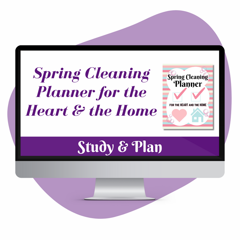 Printable Spring Cleaning Planner for the Heart and the Home – Shop to ...